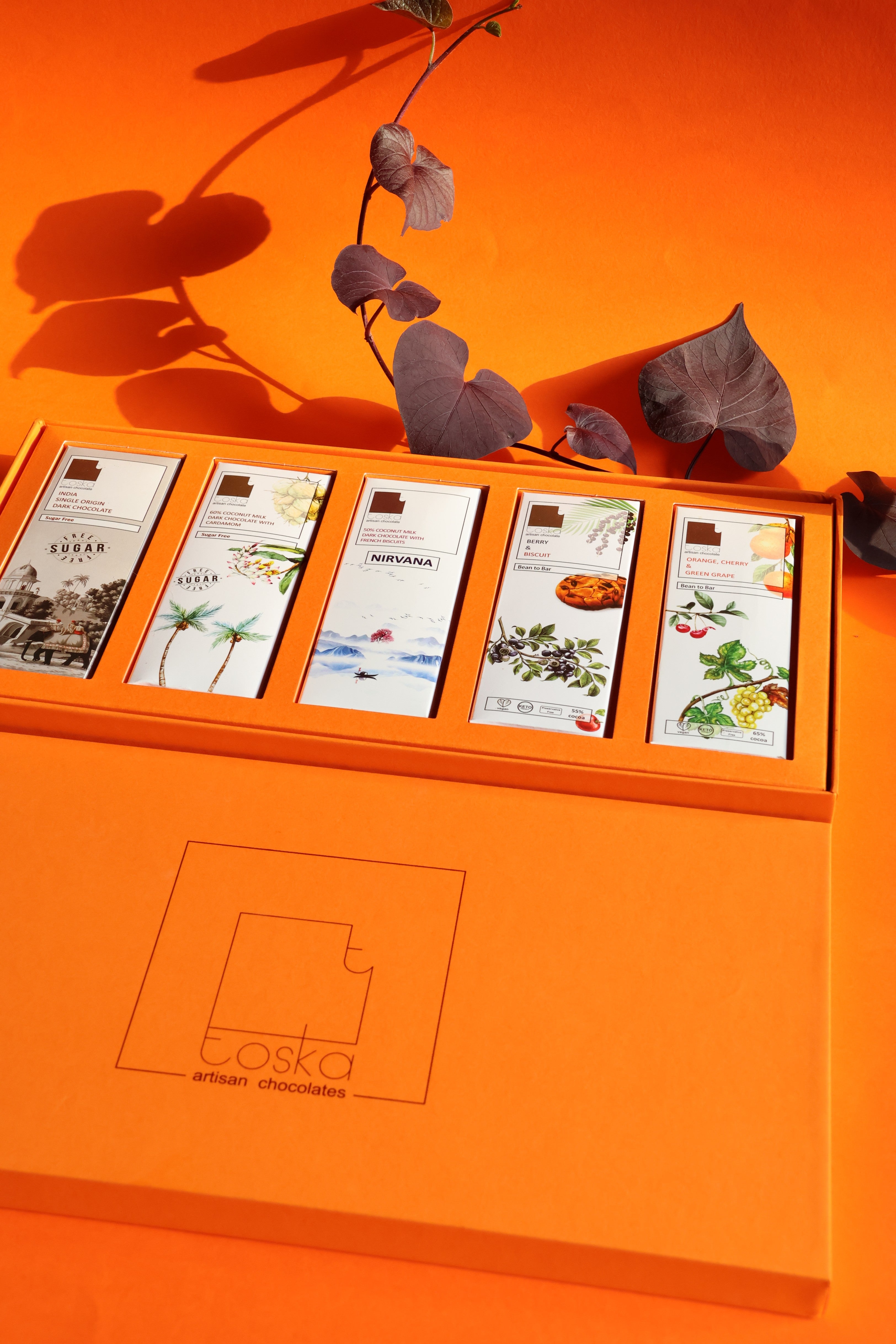 Orange Vibe Box – Toska Chocolates