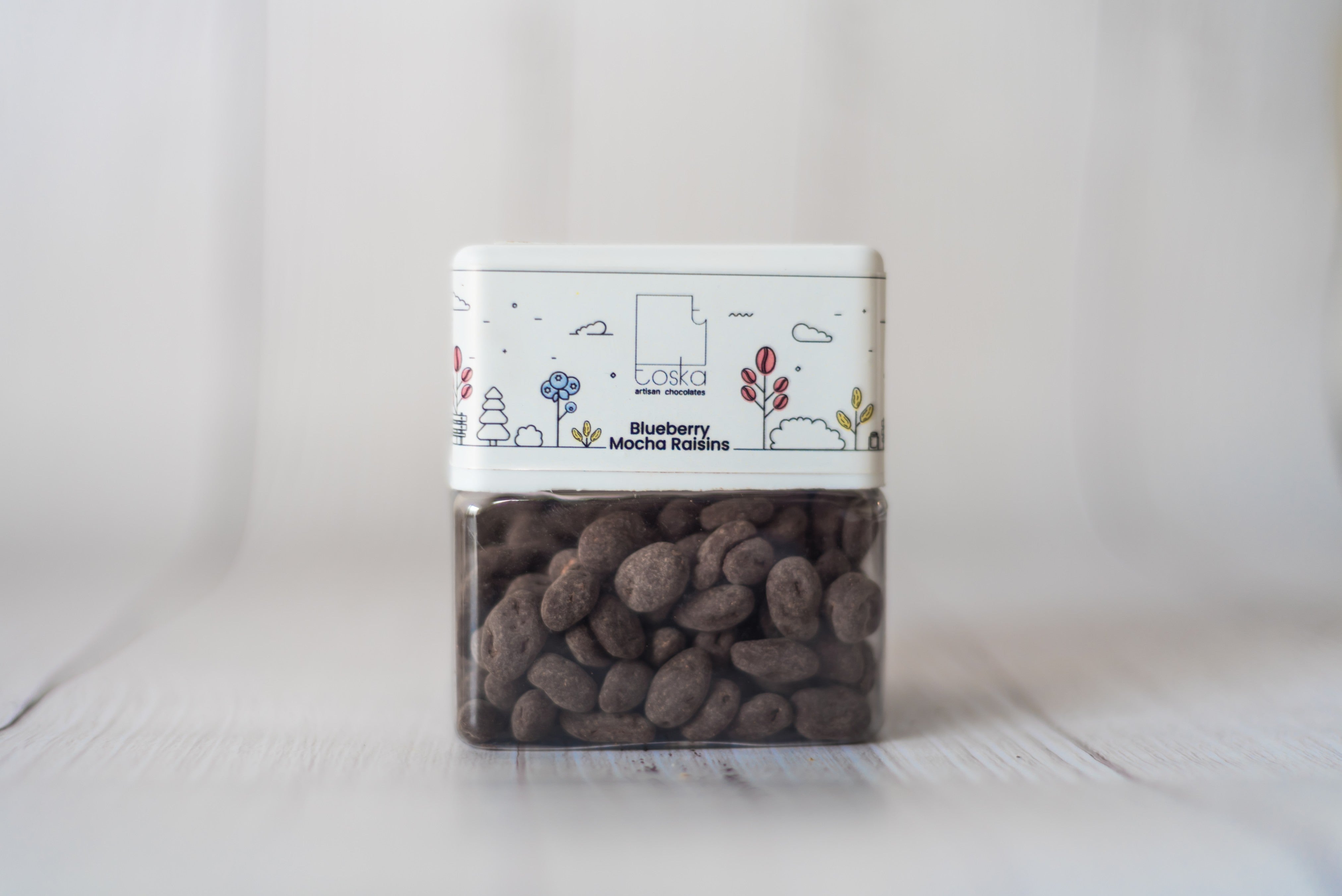 Blueberry Mocha Raisins – Toska Chocolates